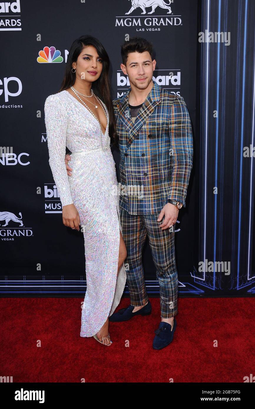 Las VegasNV -20190501- 2019 Billboard Music Awards -PICTURED: Priyanka ...