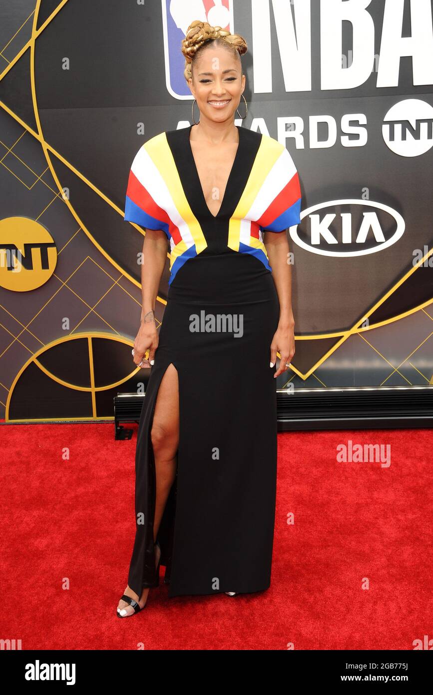 -Santa Moni - CA - CA - 06/24/2019 2019 NBA Awards -PICTURED: Amanda Seales Sara De Boer -SDL ...