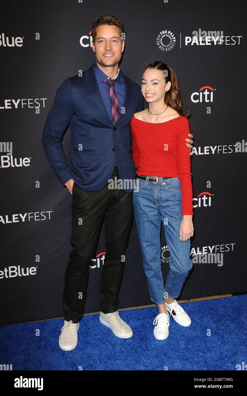 Isabella Hartley And Justin Hartley High Resolution Stock Photography ...