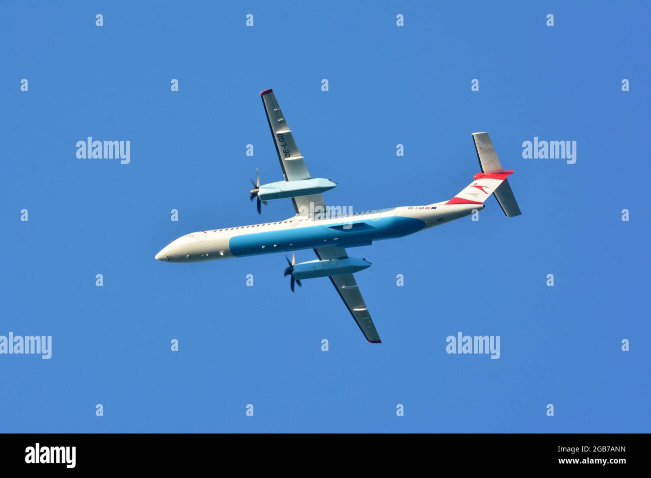 Austrian Airlines (is the flag carrier of Austria), airplane Stock ...