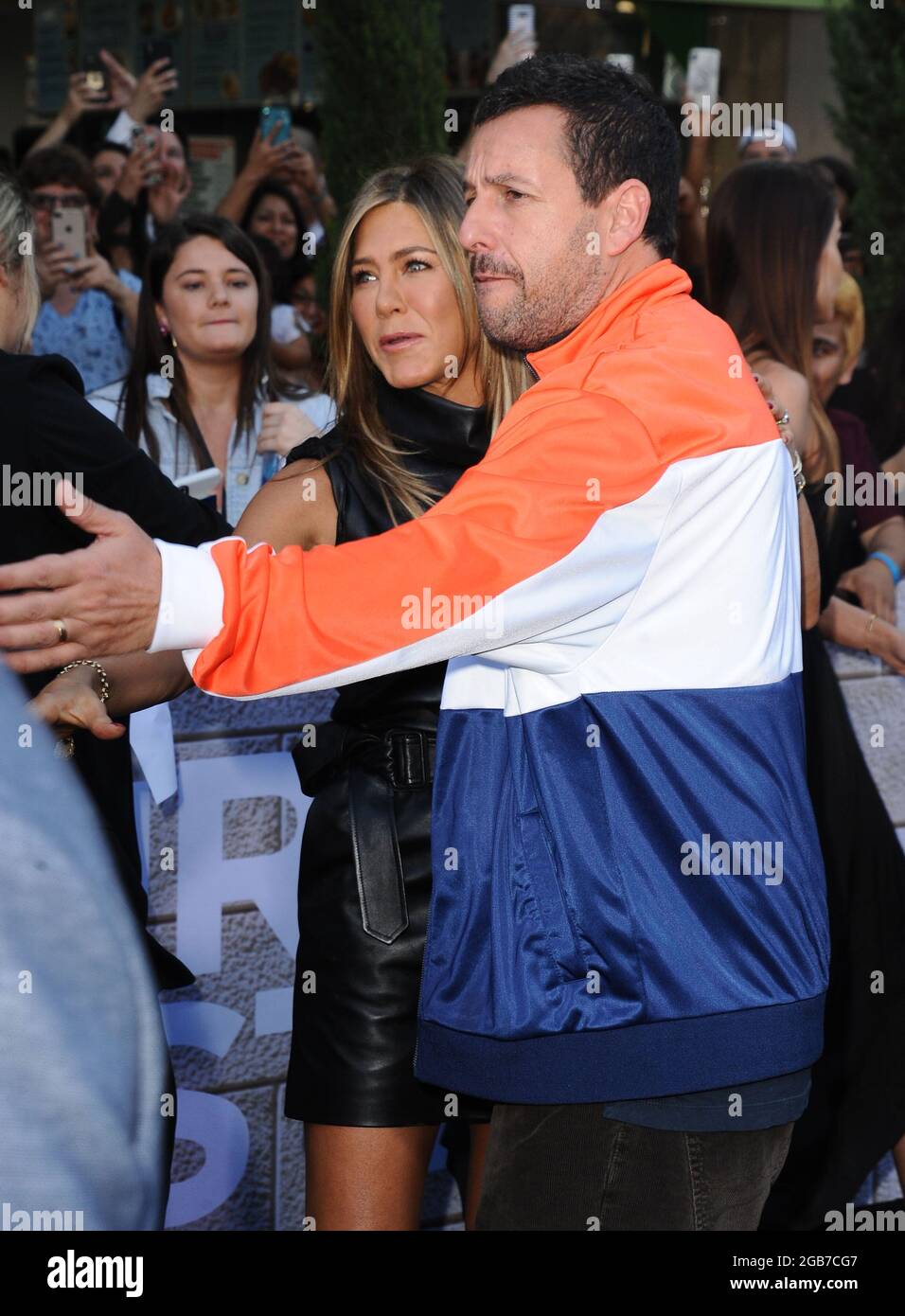 -Westwood - CA - 06/10/2019 Murder Mystery Los Angeles Premiere -PICTURED: Jennifer AnistonAdam ...