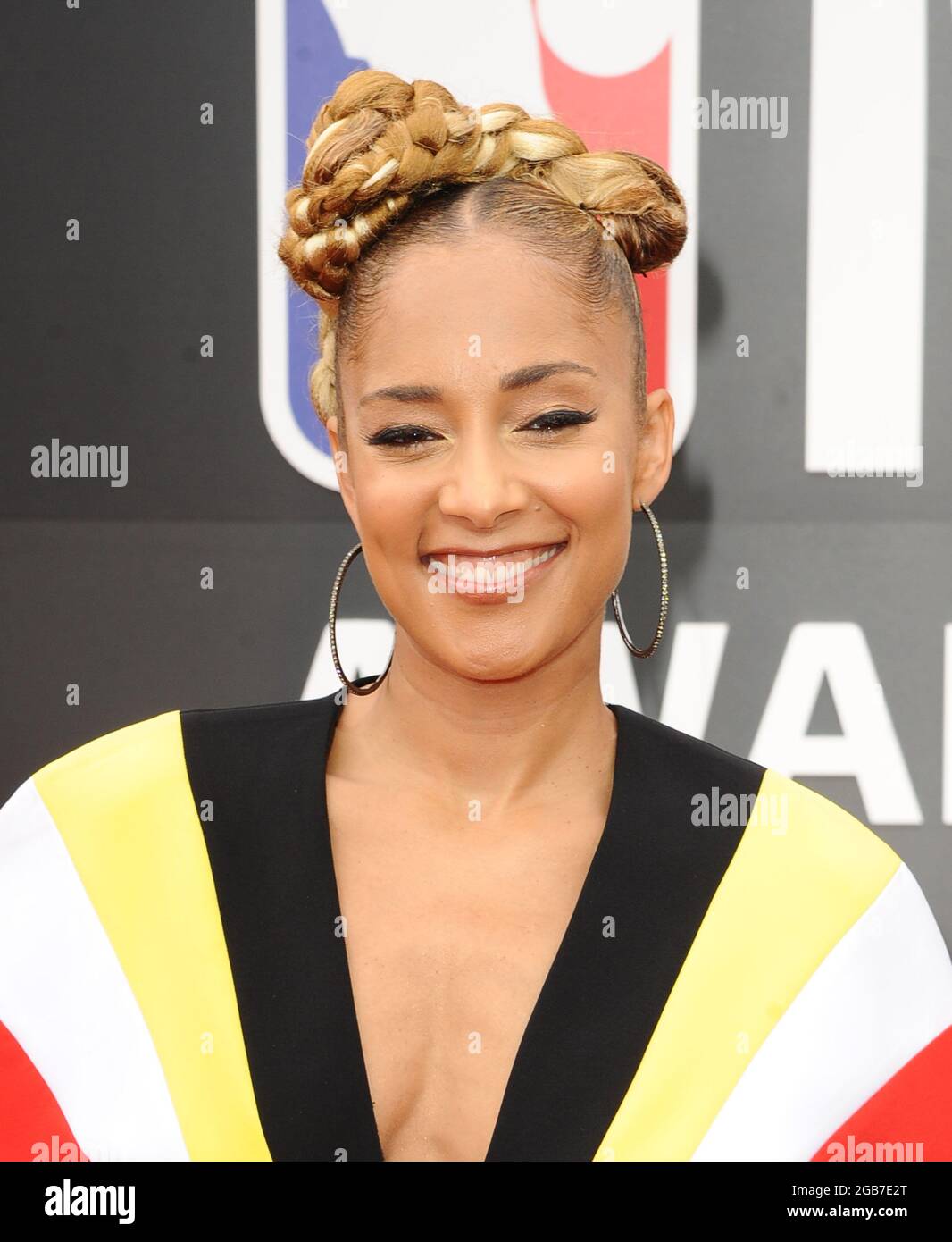 -Santa Moni - CA - CA - 06/24/2019 2019 NBA Awards -PICTURED: Amanda Seales Sara De Boer -SDL ...