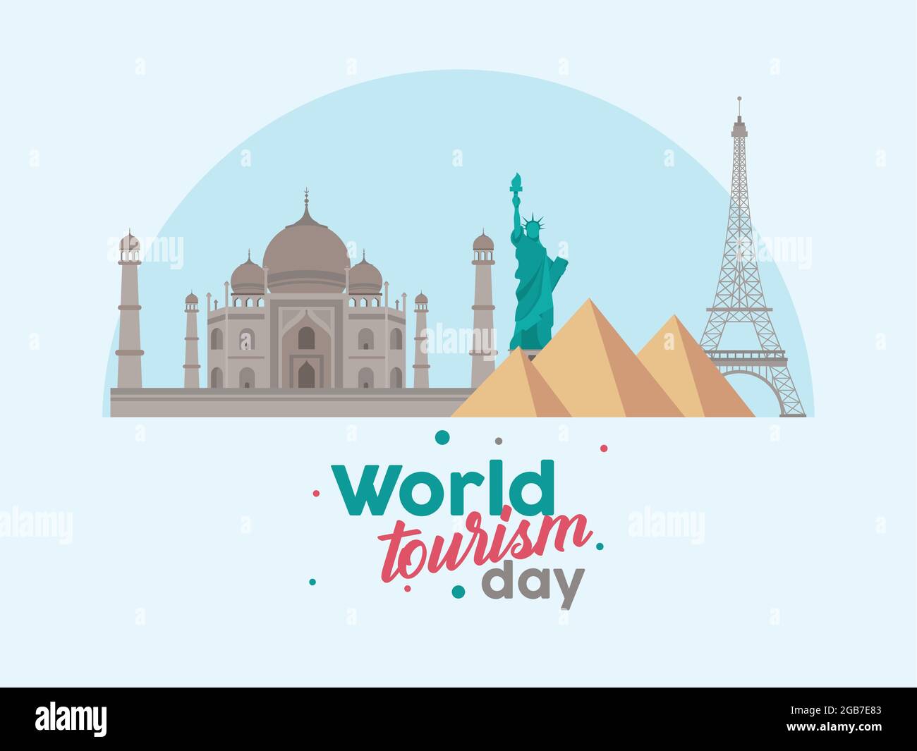 happy world tourism day Stock Vector Image & Art - Alamy
