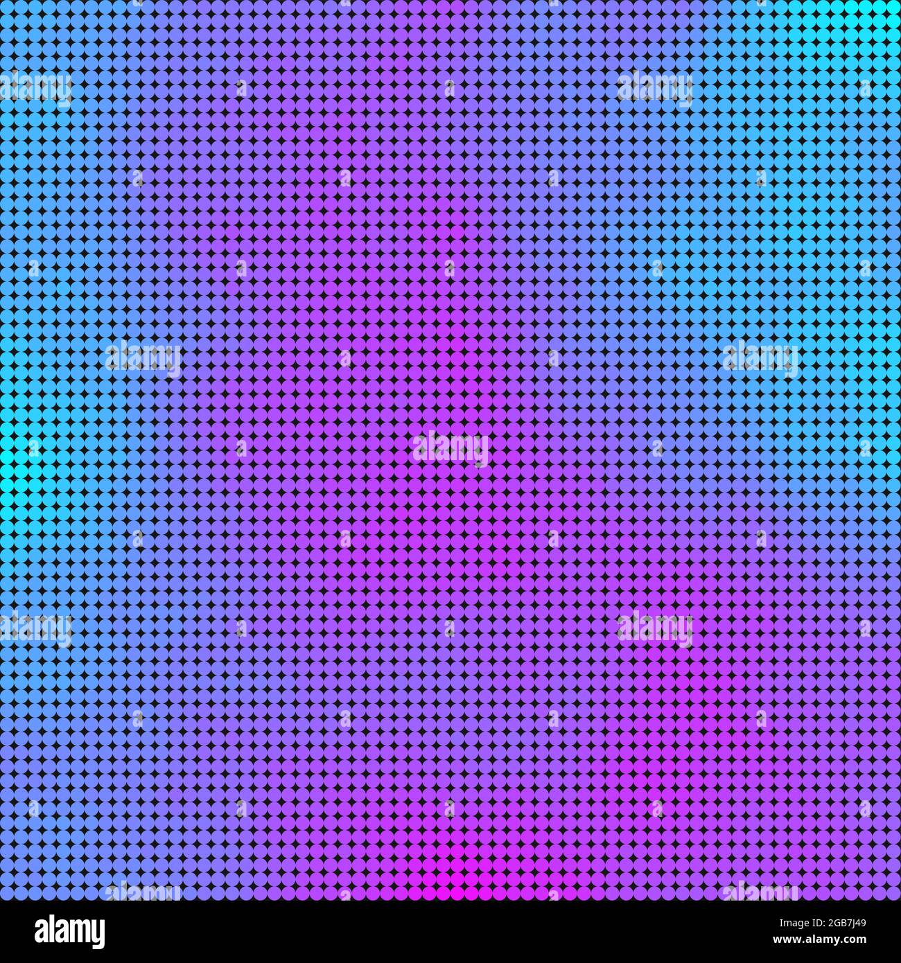 Abstract Geometrical color pixel generative art illustration Stock ...