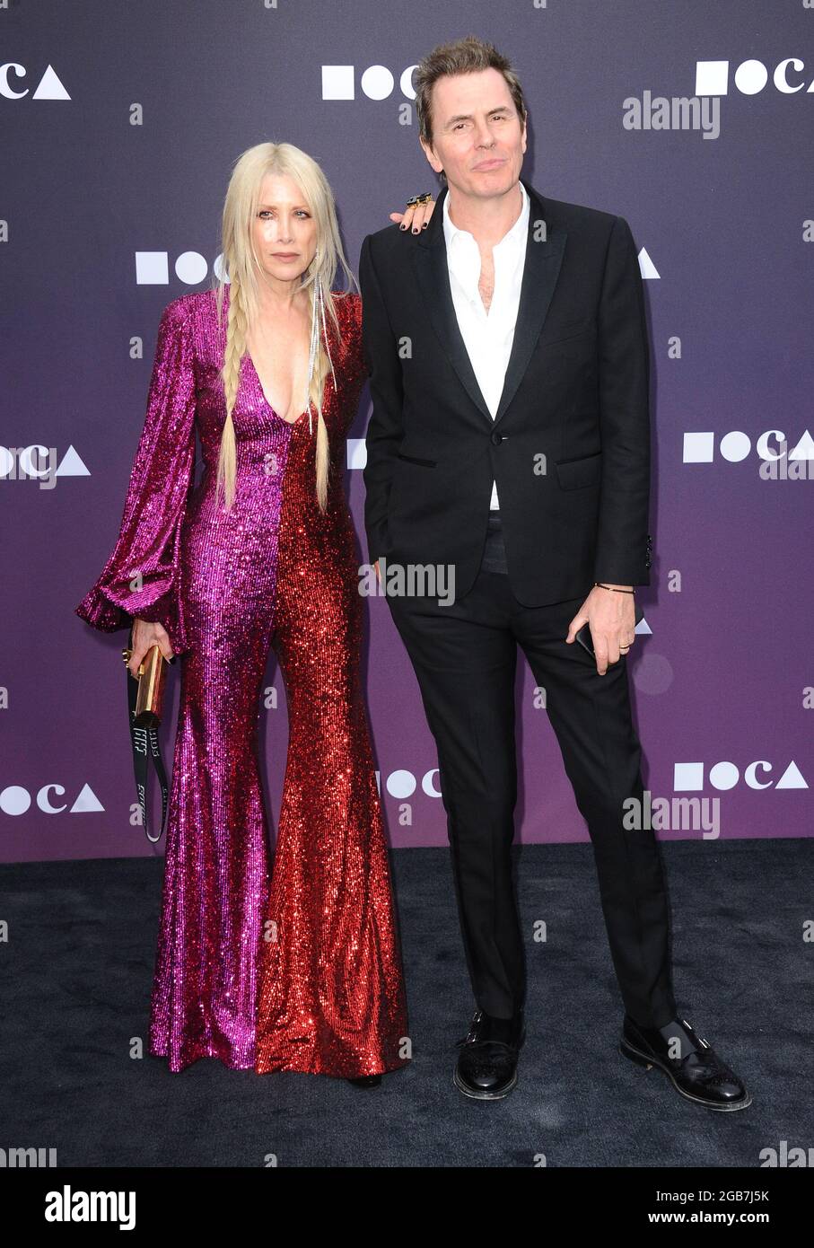 Los Angeles - CA - 05/18/2019 MOCA Benefit 2019 -PICTURED: Gela Nash and John Taylor Sara De ...