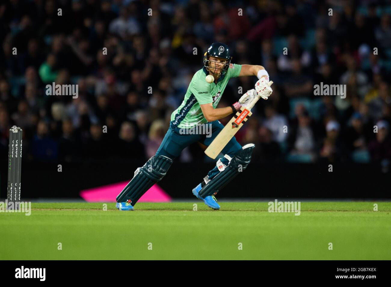 LONDON, UNITED KINGDOM. 02th Aug, 2021. Sam Billings of Oval ...