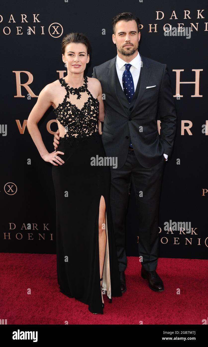 Hollywood Ca 06042019 Dark Phoenix Los Angeles Premiere Pictured Aphra Williamsthomas
