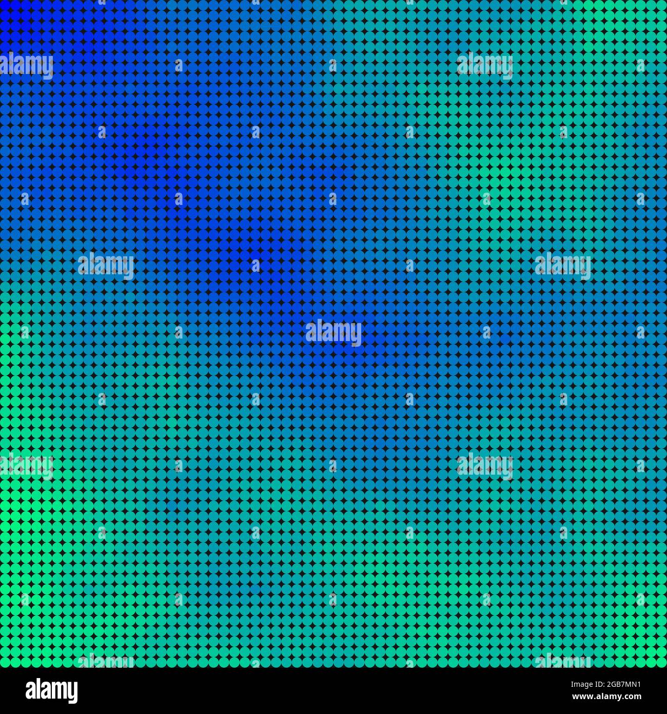 Abstract Geometrical color pixel generative art illustration Stock ...