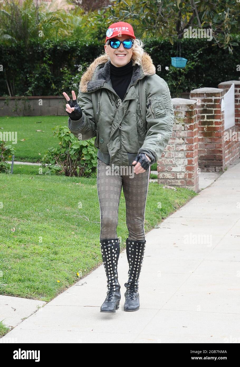 Exclusive - Los Angeles - CA -20190217-Musician Ricky Rebel who made ...