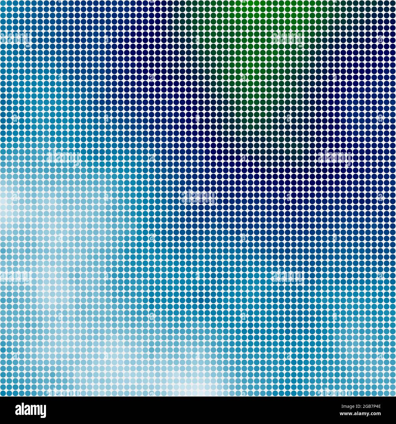 Abstract Geometrical color pixel generative art illustration Stock ...