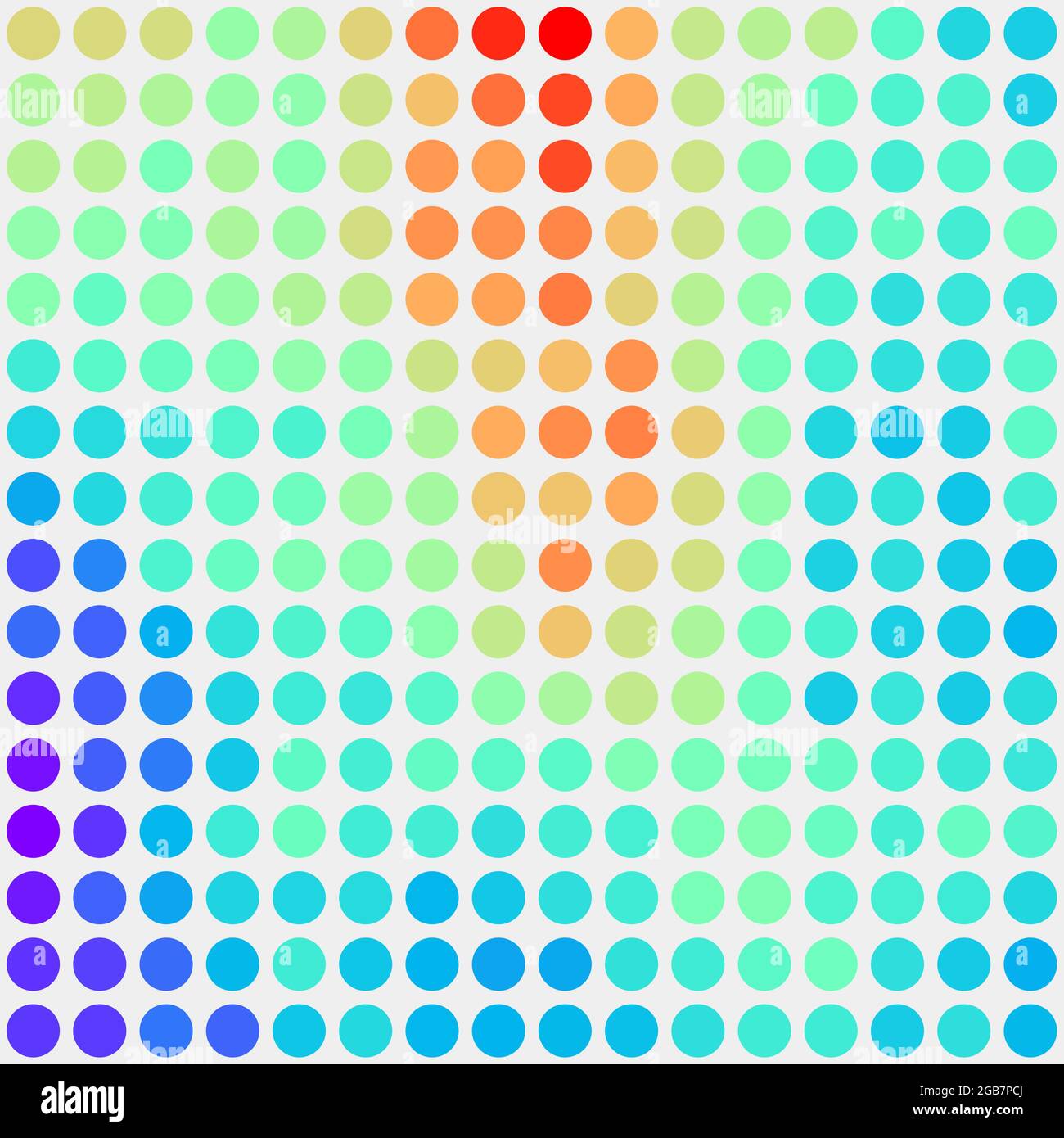 Abstract Geometrical color pixel generative art illustration Stock ...