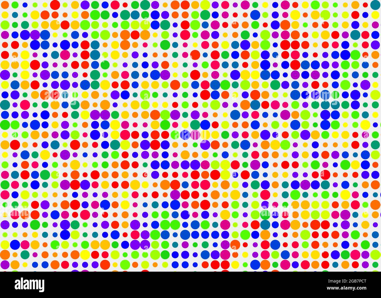 Abstract Geometrical color pixel generative art illustration Stock ...