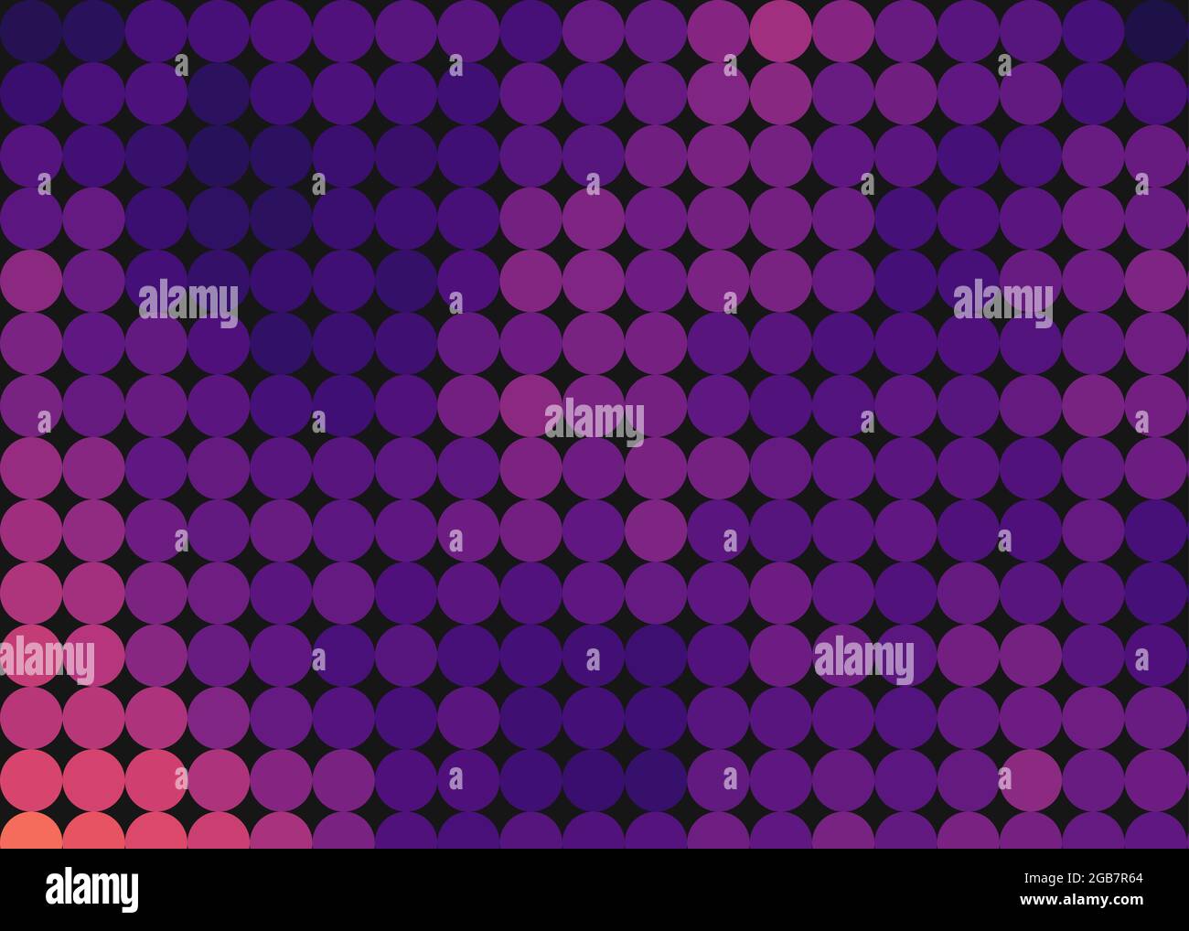 Abstract Geometrical color pixel generative art illustration Stock ...