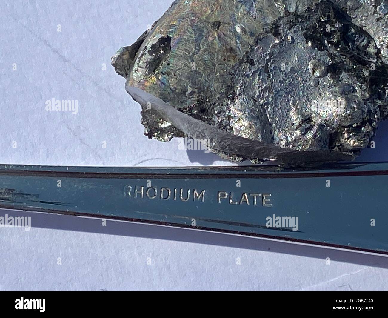 rhodium plate stamped on 1940s cutlery handle rhodium first used in ...