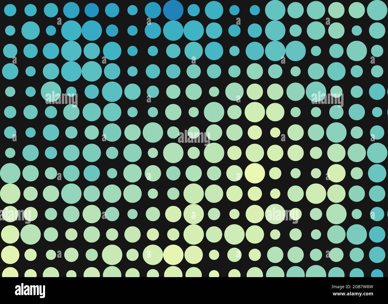 Abstract Geometrical color pixel generative art illustration Stock ...