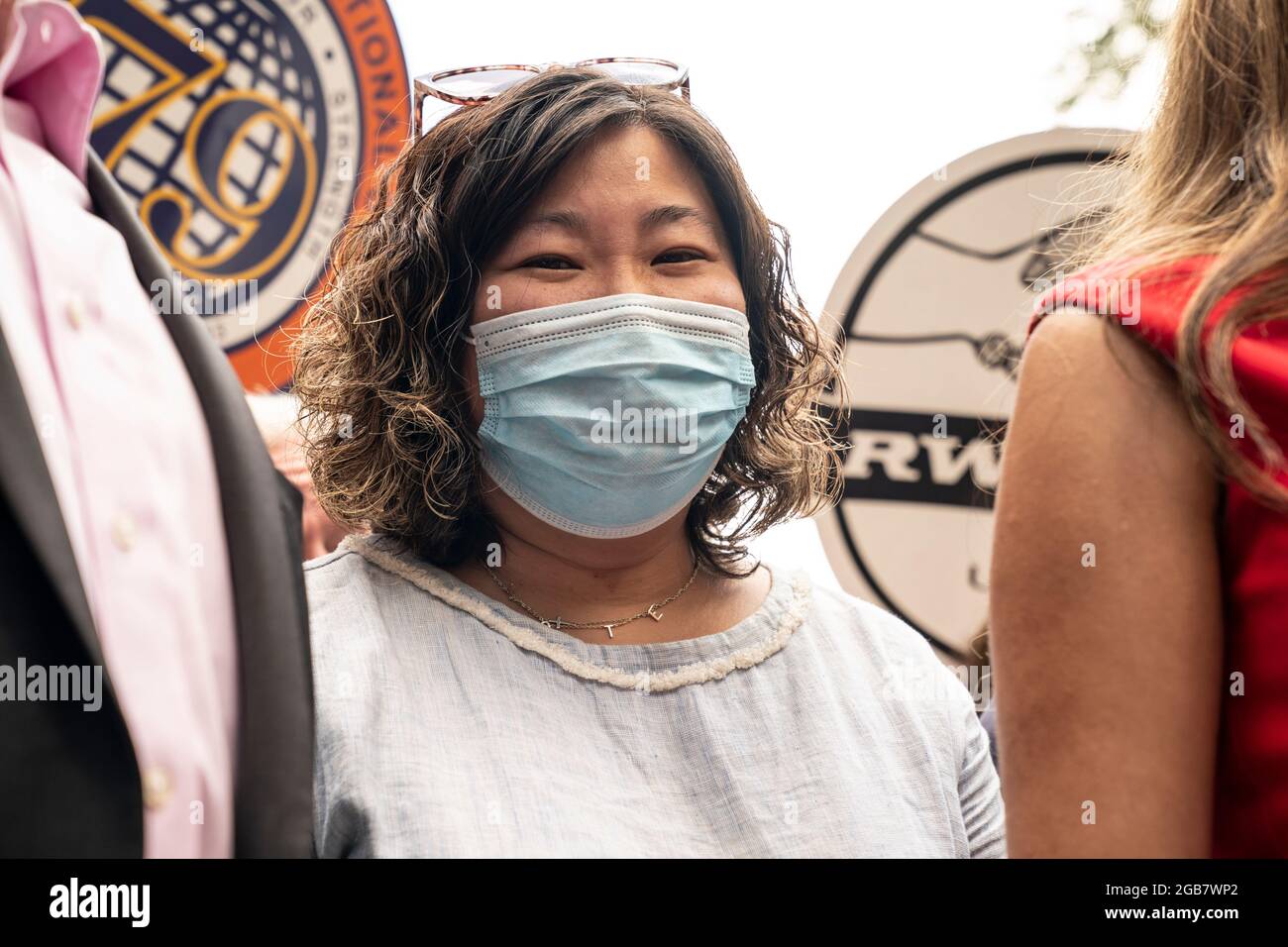 New York, NY - August 2, 2021: U. S. Representative Grace Meng attends ...