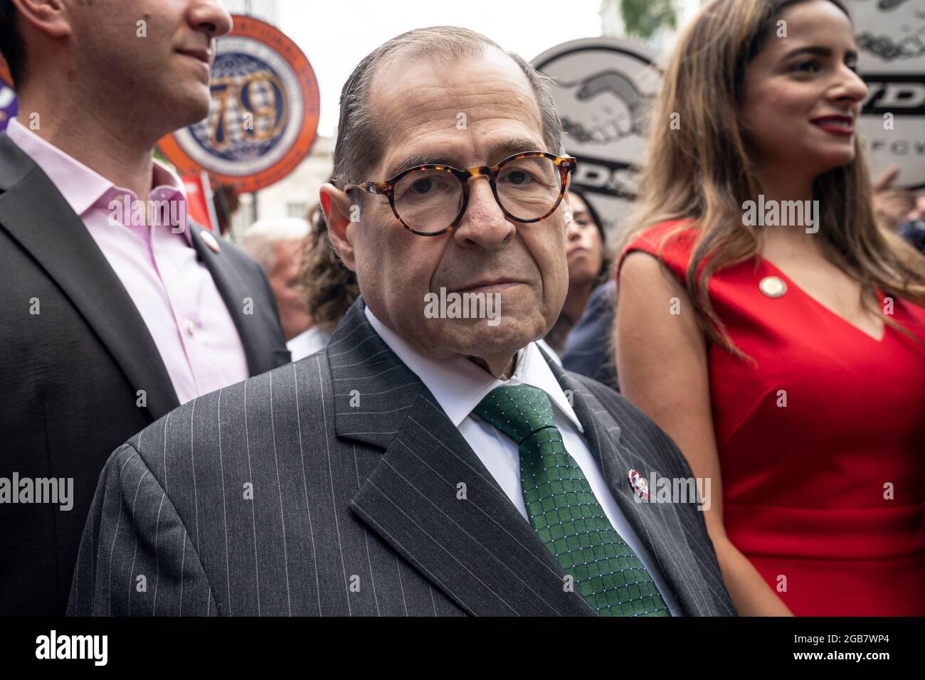 New York Ny August 2 2021 U S Representative Jerry Nadler