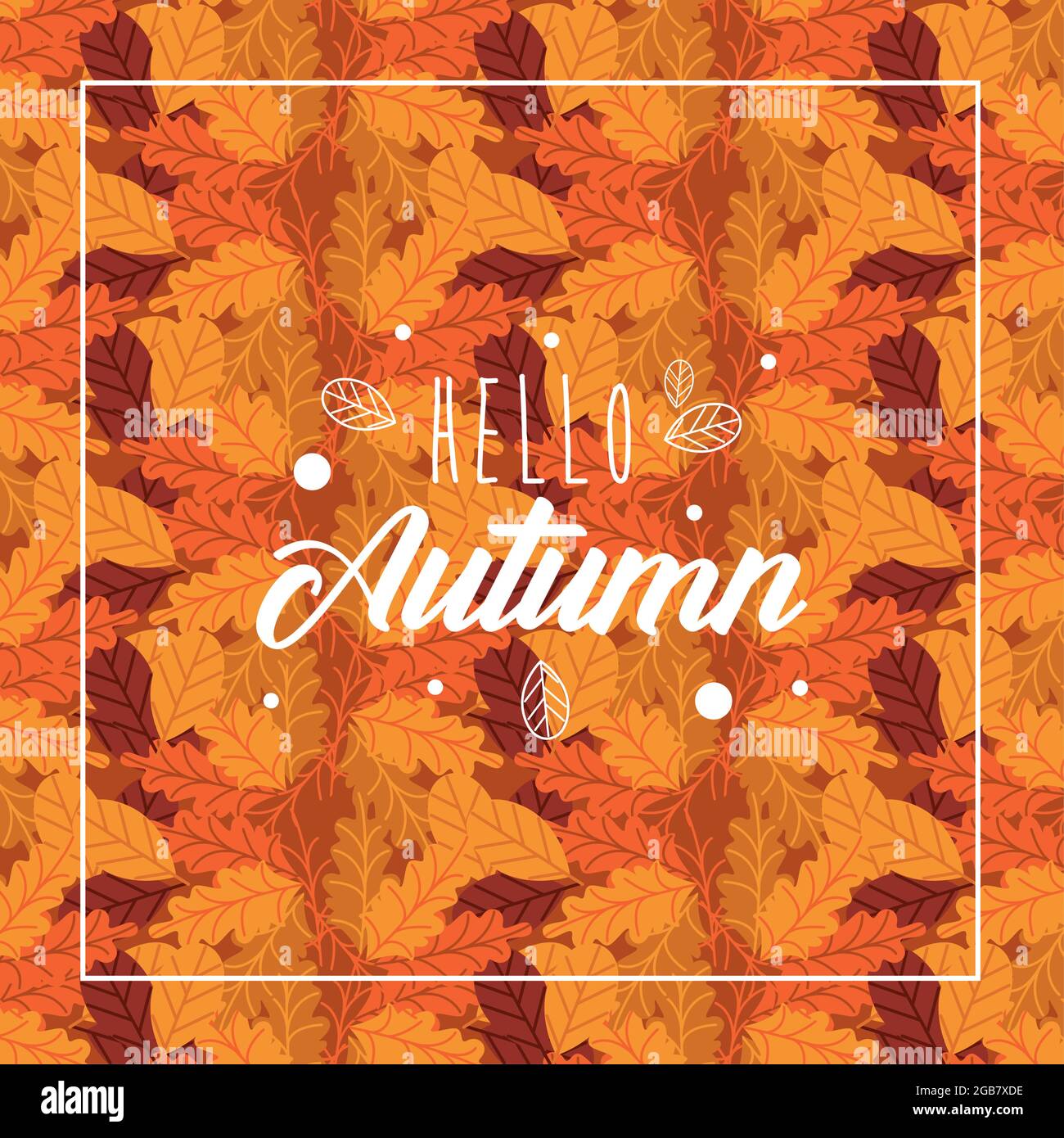hello autumn poster Stock Vector Image & Art - Alamy
