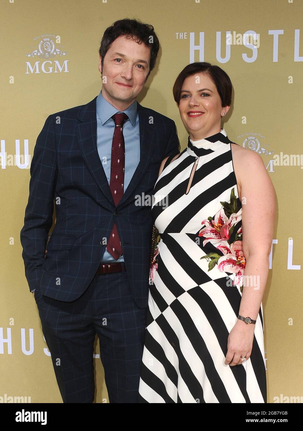 Los Angeles - CA - 05/08/2019 The Hustle Los Angeles Premiere -PICTURED: Chris AddisonWife Sara ...