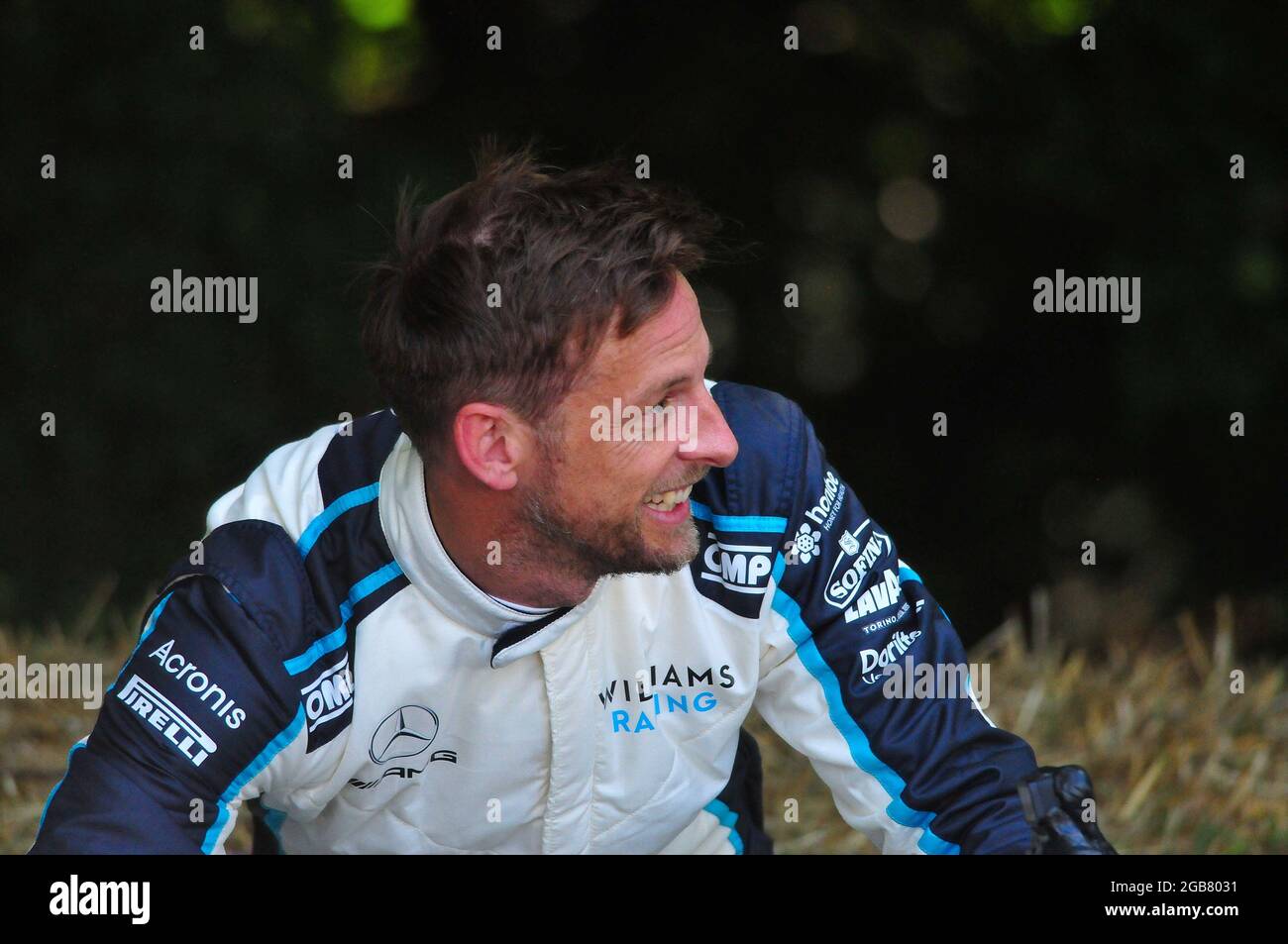 Jenson Button F1 driver Stock Photo - Alamy