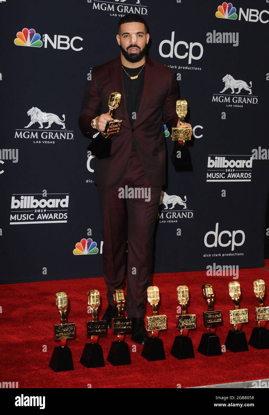 -Las Vegas - CA - 05/01/2019 2019 Billboard Music Awards - Press Room -PICTURED: Drake Sara De ...