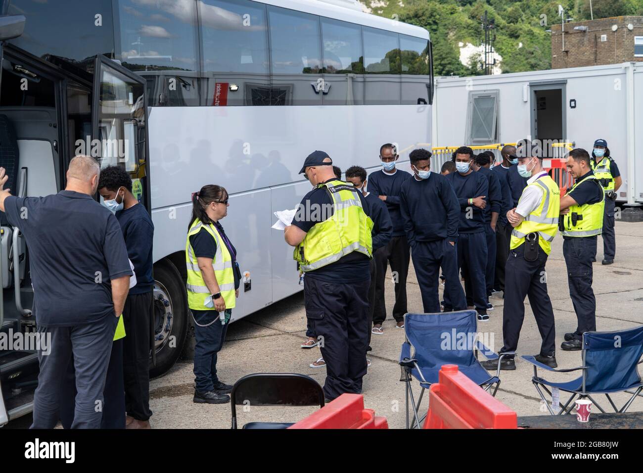 Uk border force officer hi-res stock photography and images - Alamy