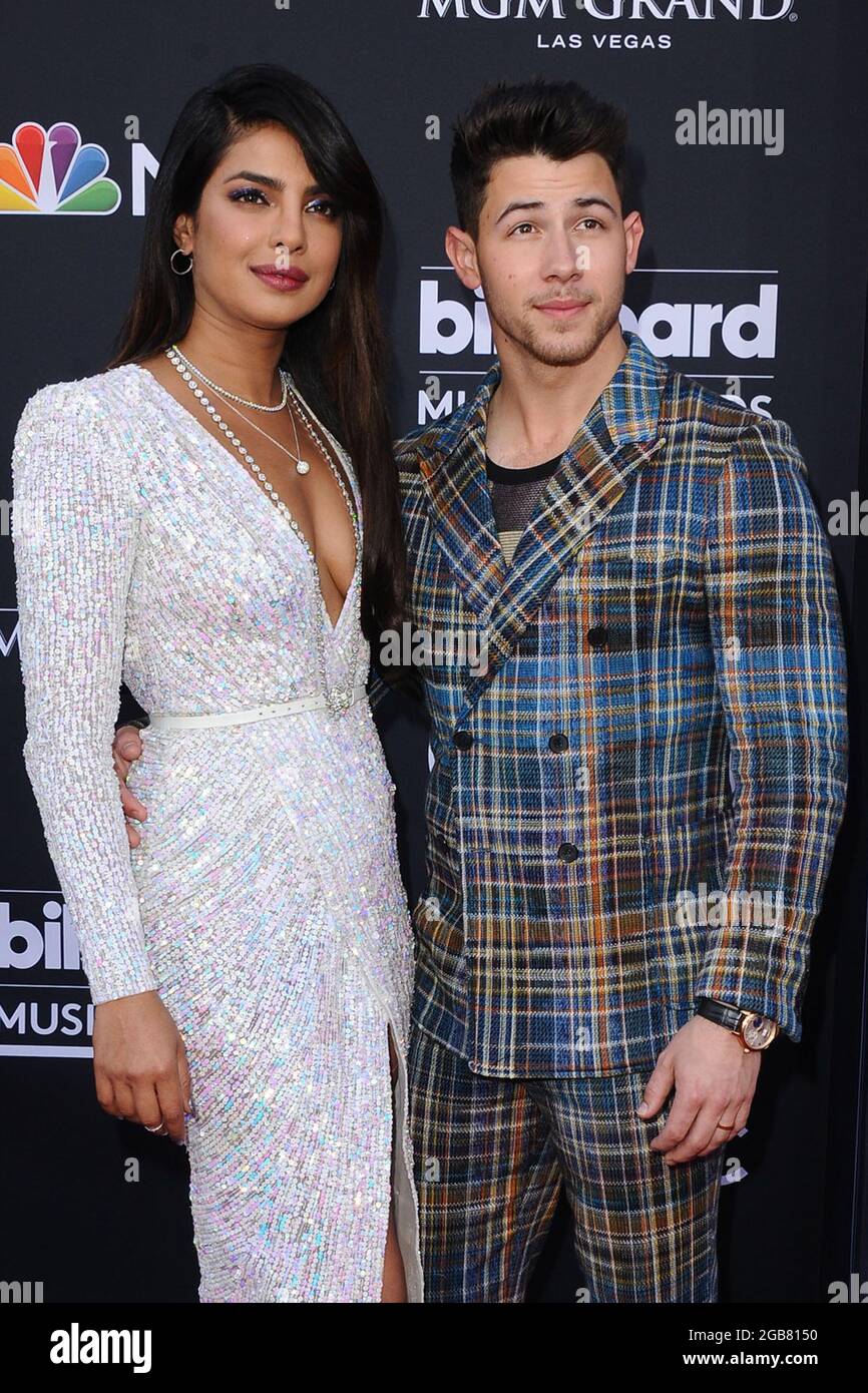 Las VegasNV -20190501- 2019 Billboard Music Awards -PICTURED: Priyanka ...