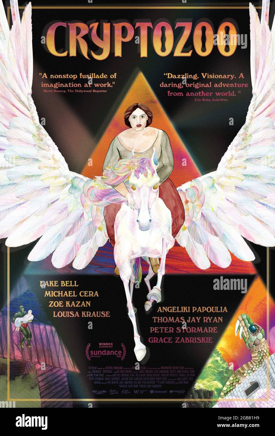 CRYPTOZOO, US poster, 2021. © Magnolia Pictures / Courtesy Everett ...