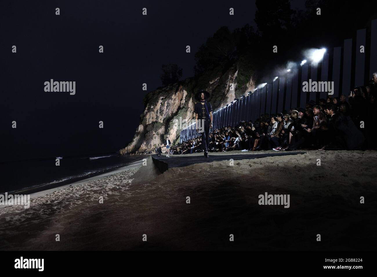 -Malibu - CA - 06/06/2019 Saint Laurent Fashion Show -PICTURED: Saint Laurent Model Sara De Boer ...