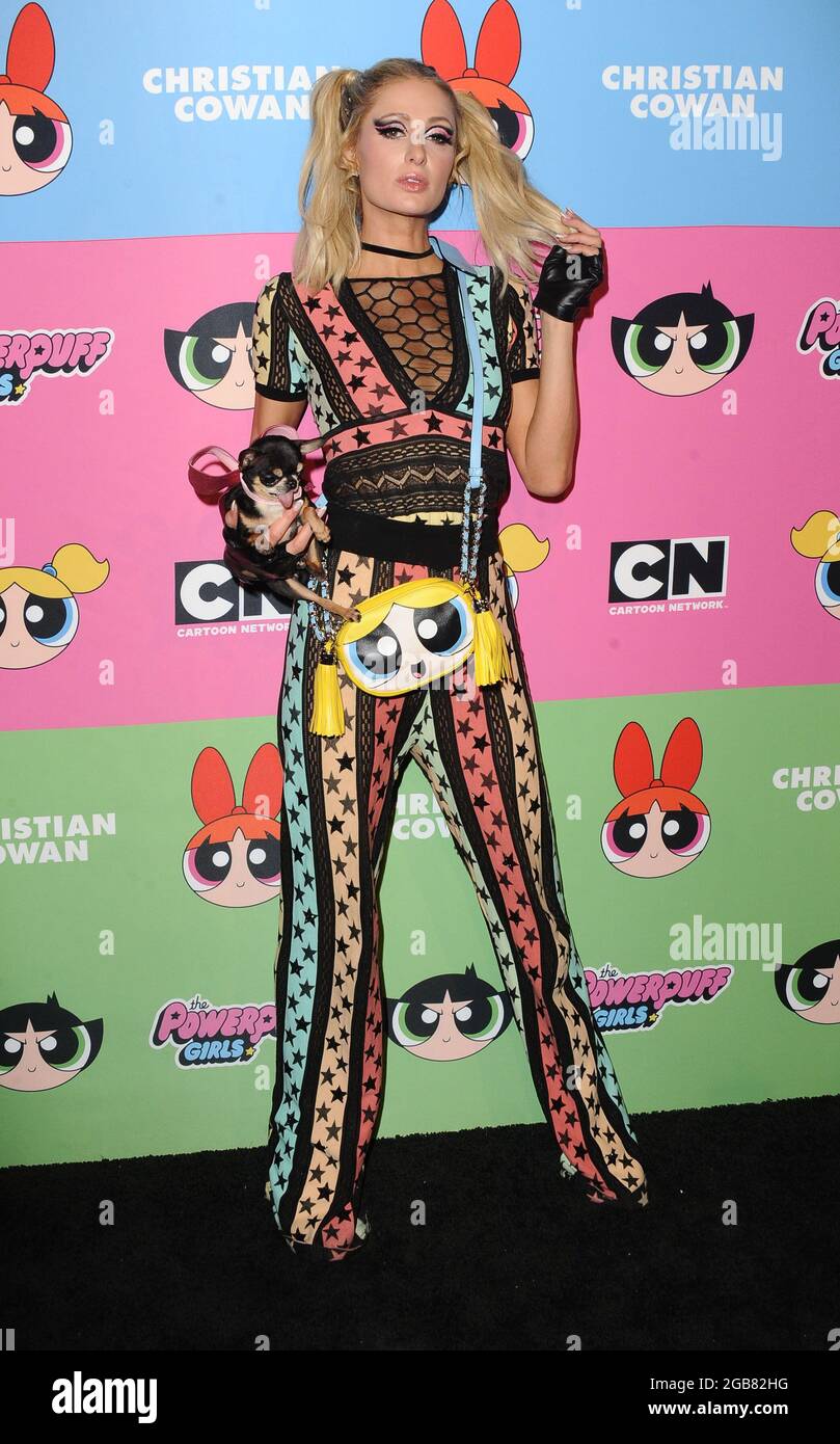 Los Angeles - CA - 03/08/2019 Christian Cowan x The Powerpuff Girls show -PICTURED: Paris Hilton ...