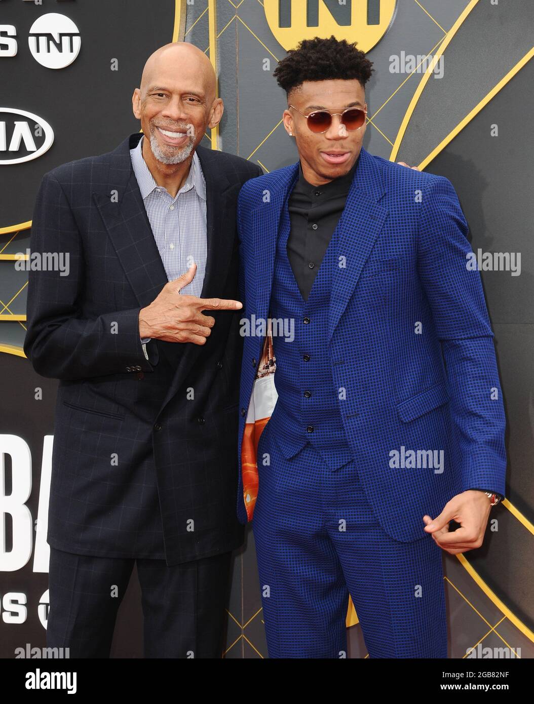 -Santa Moni - CA - CA - 06/24/2019 2019 NBA Awards -PICTURED: Kareem Abdul-JabbarGiannis ...