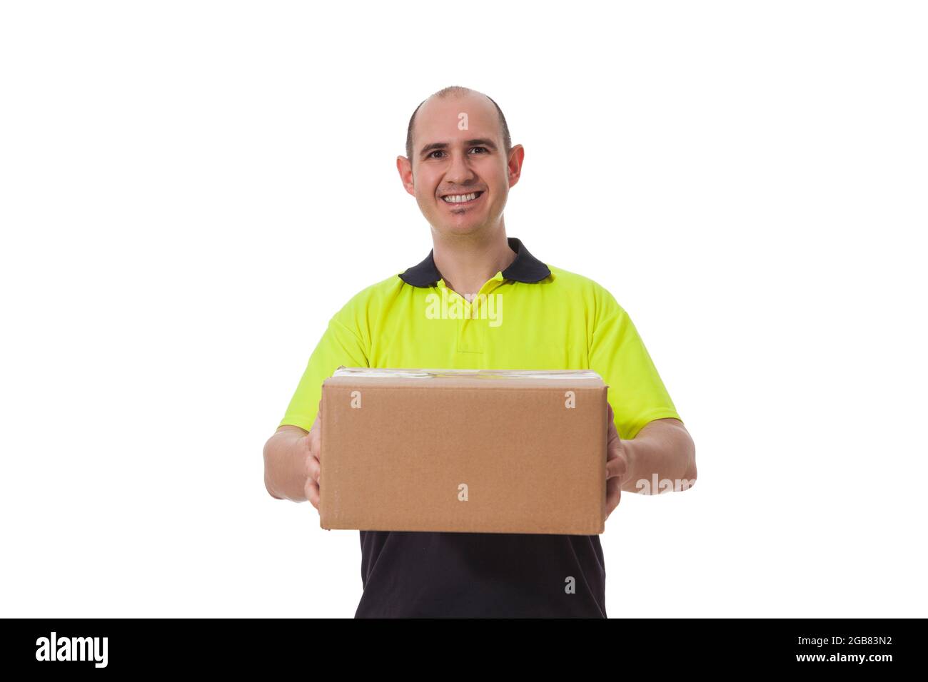 Man reaching into box hi-res stock photography and images - Alamy
