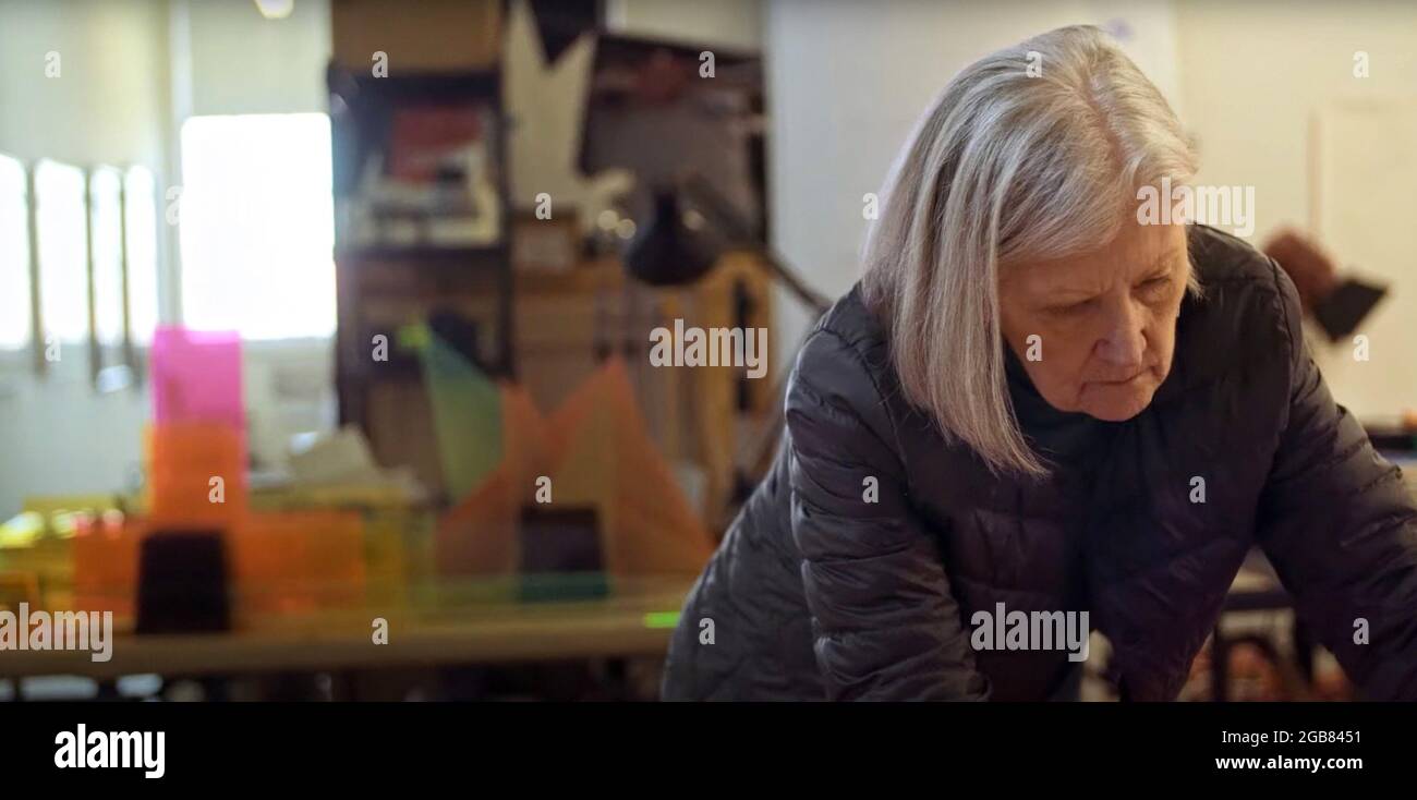 THE NEW BAUHAUS, Barbara Kasten, artist, painter, 2019. © MAGNETFILM ...