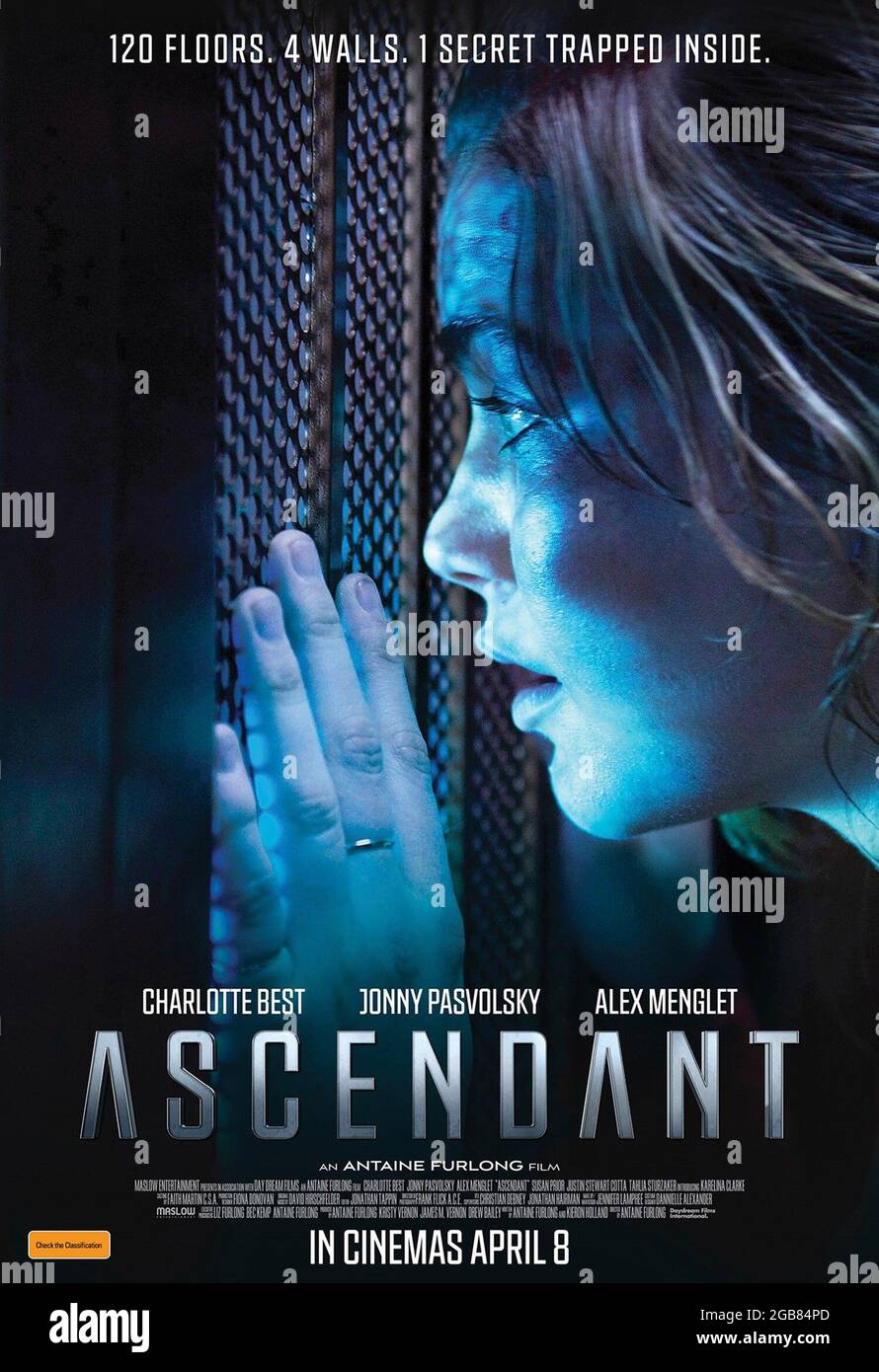 RISING WOLF, (aka ASCENDANT), Australian poster with original title, Charlotte Best, 2021 ...