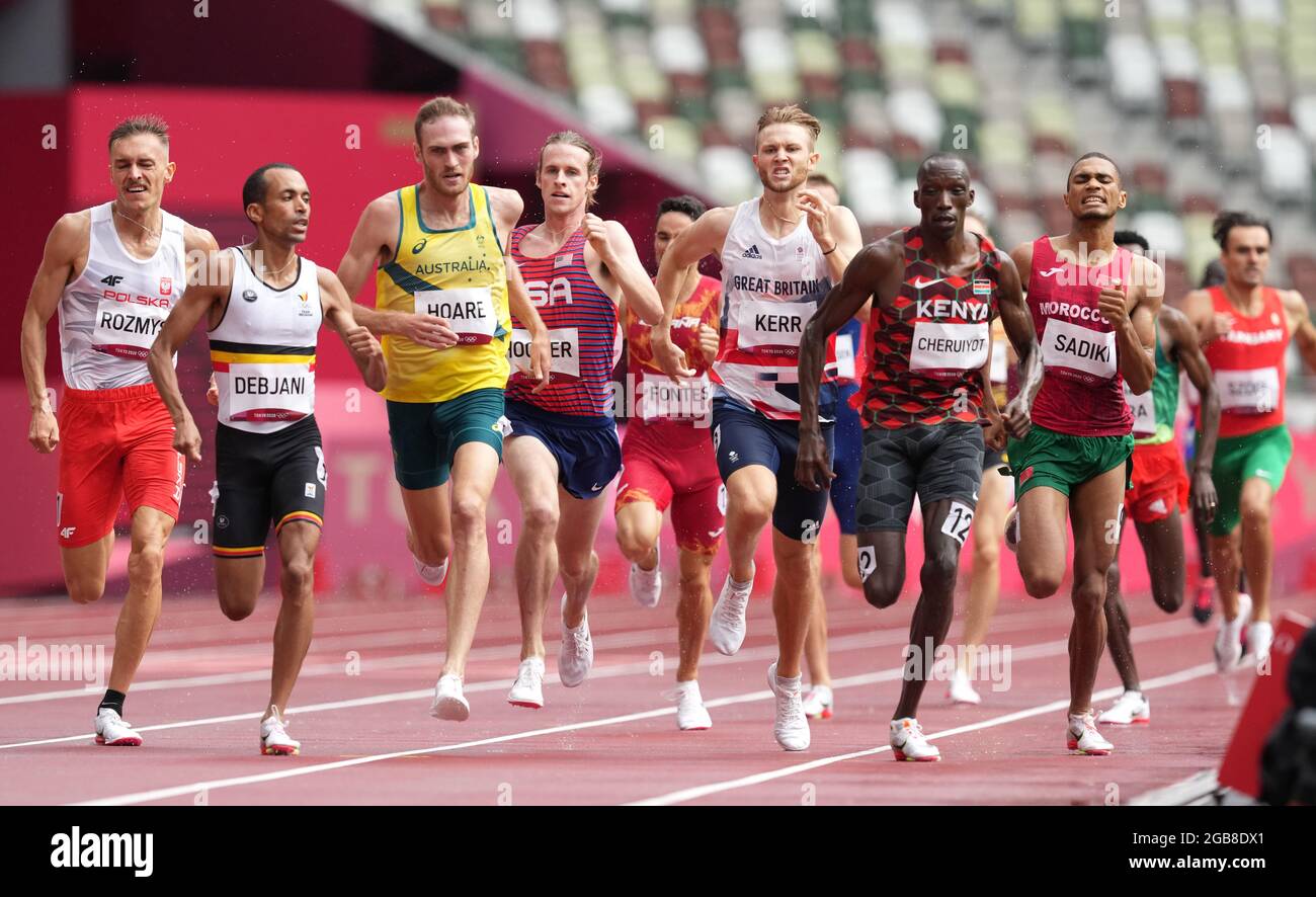 Great Britain's Josh Kerr during the Men's 1500m Heats at the Olympic ...