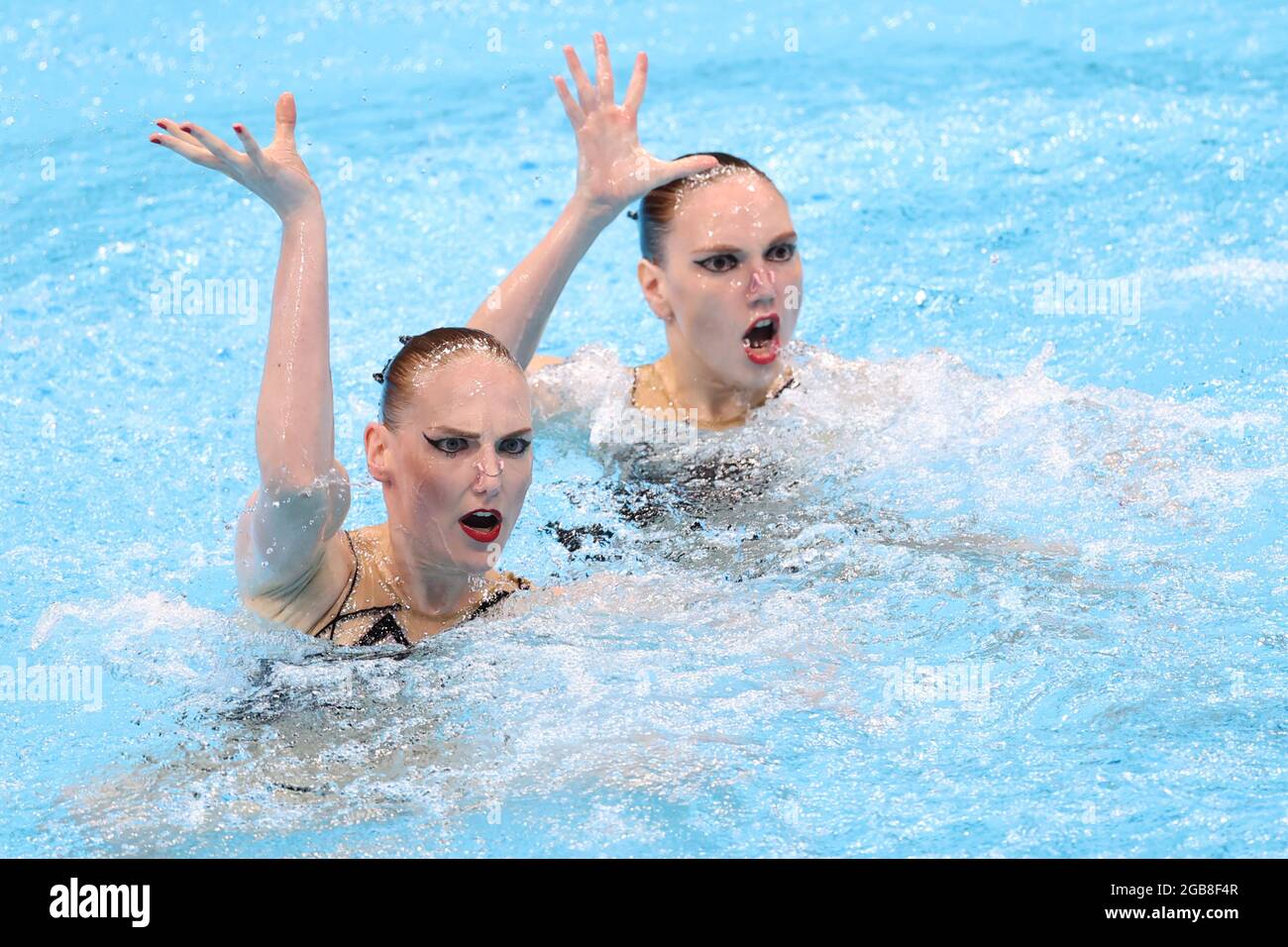 Tokyo, Japan. 2nd Aug, 2021. KOLESNICHENKO Svetlana & ROMASHINA ...