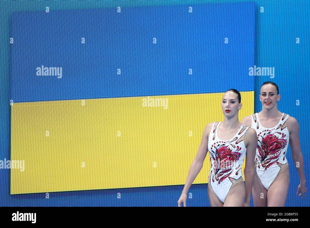Tokyo, Japan. 2nd Aug, 2021. FIEDINA Marta & SAVCHUK Anastasiya (UKR ...