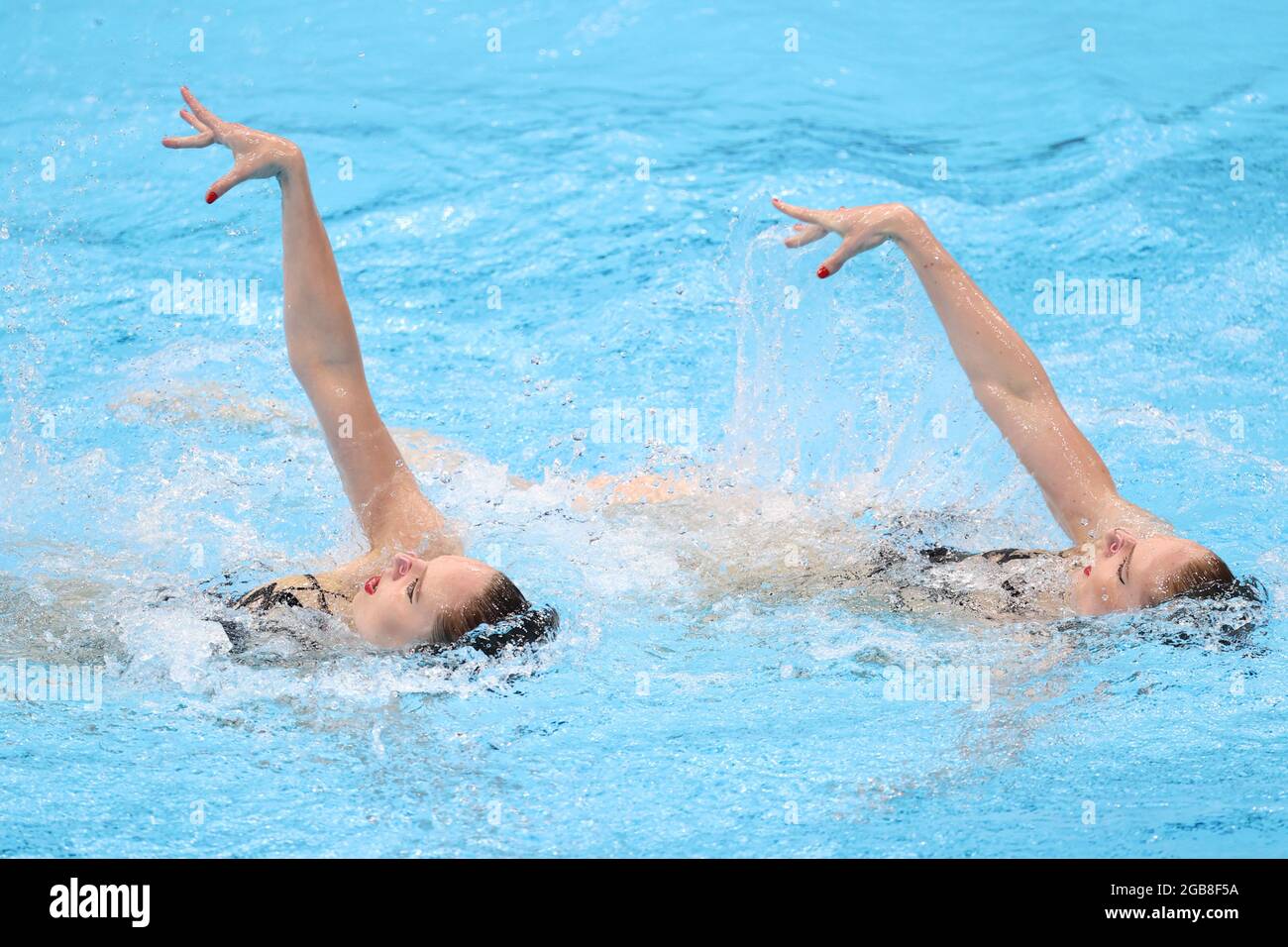 Tokyo, Japan. 2nd Aug, 2021. KOLESNICHENKO Svetlana & ROMASHINA ...