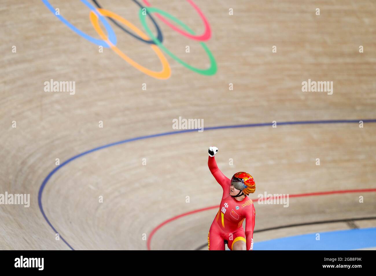 Shizuoka, Japan. 2nd Aug, 2021. Zhong Tianshi (CHN) Cycling : Women's ...