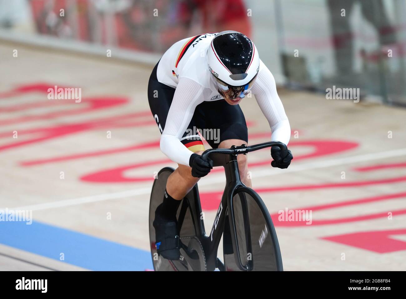 Shizuoka, Japan. 2nd Aug, 2021. Lea Sophie Friedrich (GER), Emma Hinze ...