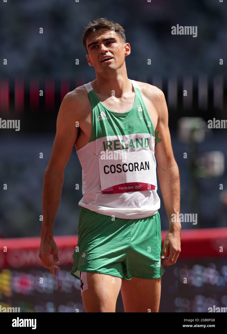 Ireland's Andrew Coscoran after failing to qualify in the Men's 1500m ...