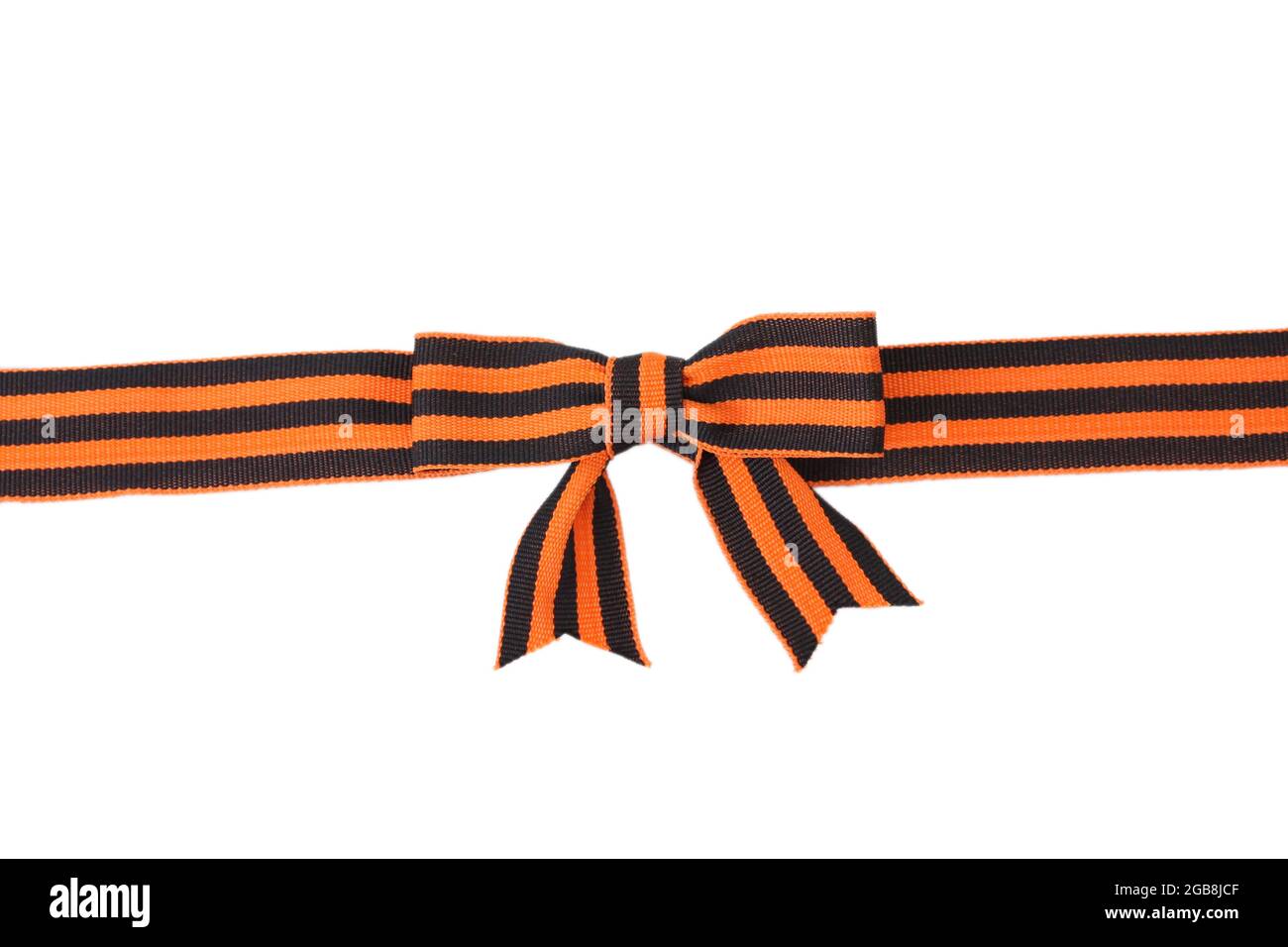 St. George ribbon isolated on white Stock Photo - Alamy