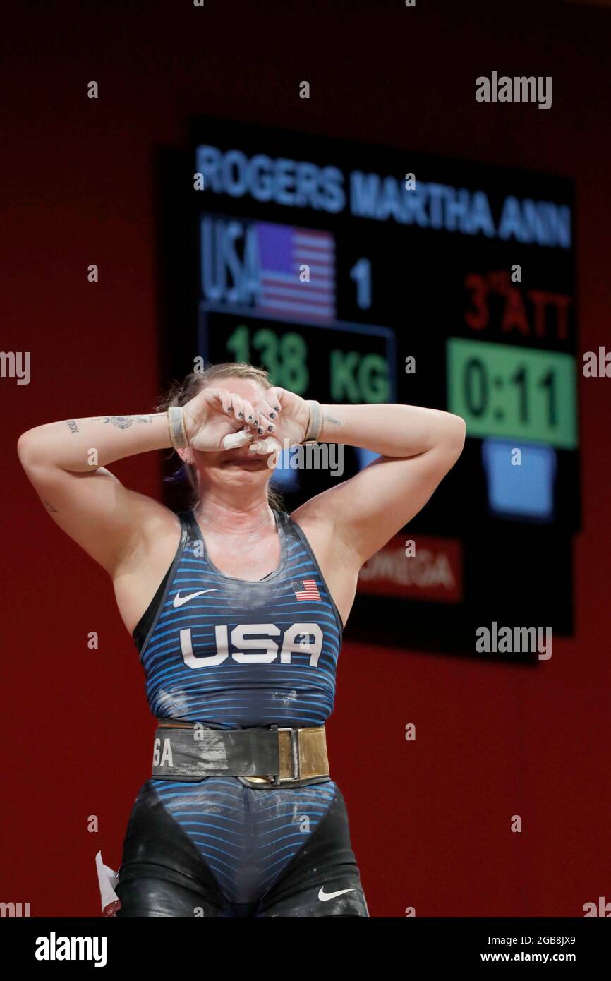 Tokyo, Kanto, Japan. 2nd Aug, 2021. Martha Ann Rogers (USA) competes in ...