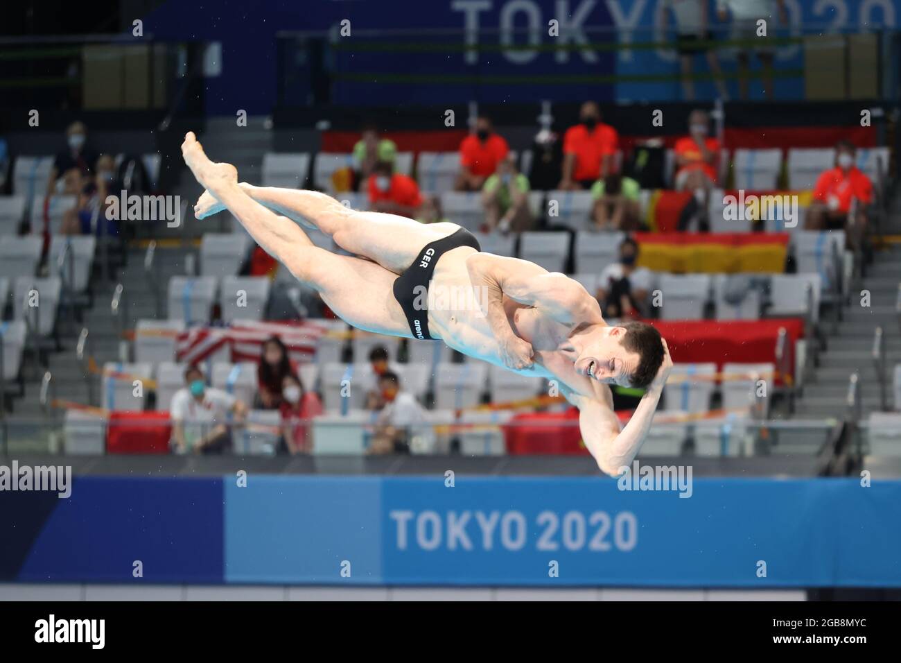 Tokyo, Japan. 2nd Aug, 2021. HAUSDING Patrick (GER) Diving : Men's 3m ...