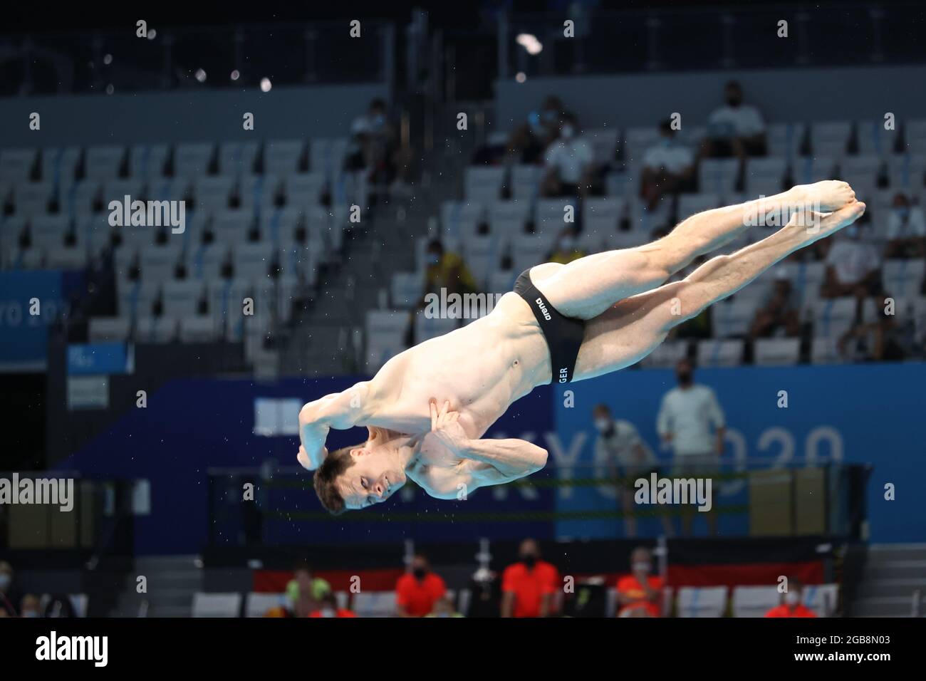 Tokyo, Japan. 2nd Aug, 2021. HAUSDING Patrick (GER) Diving : Men's 3m ...