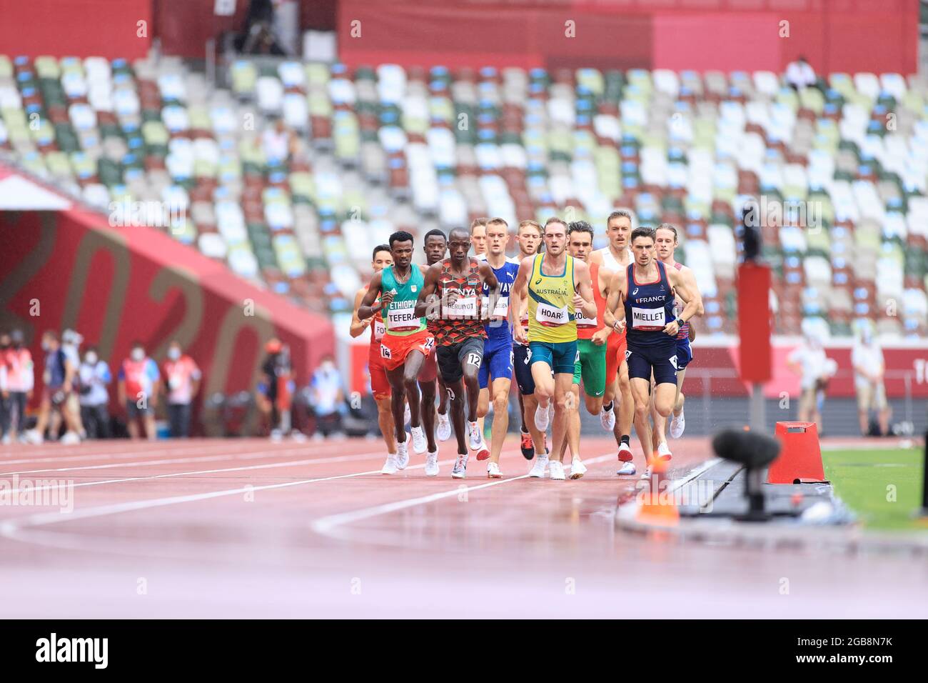 Tokyo, Japan. 3rd Aug, 2021. TEFERA Samuel (ETH), CHERUIYOT Timothy ...