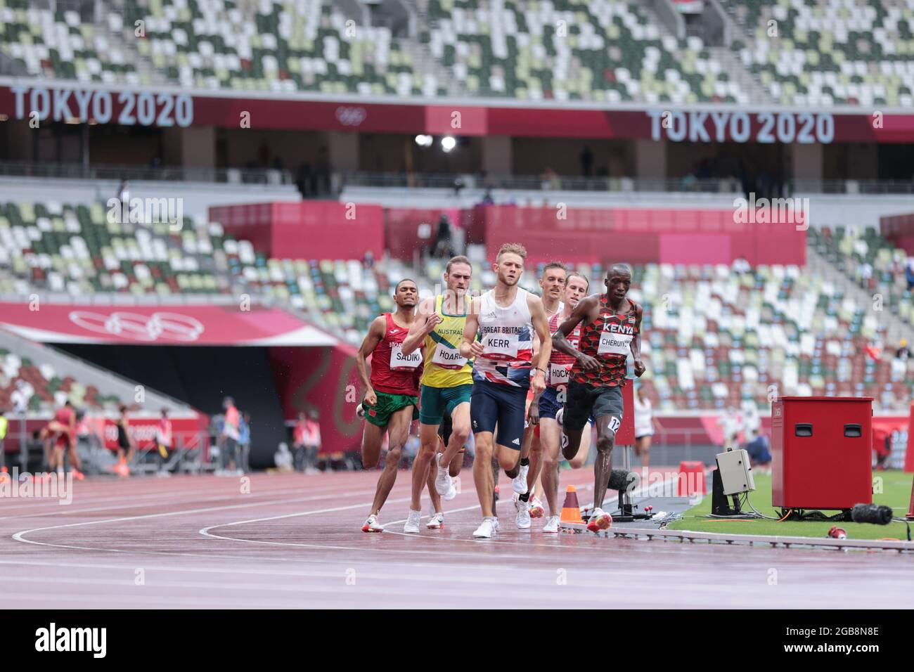 Tokyo, Japan. 3rd Aug, 2021. KERR Josh (GBR), CHERUIYOT Timothy (KEN ...