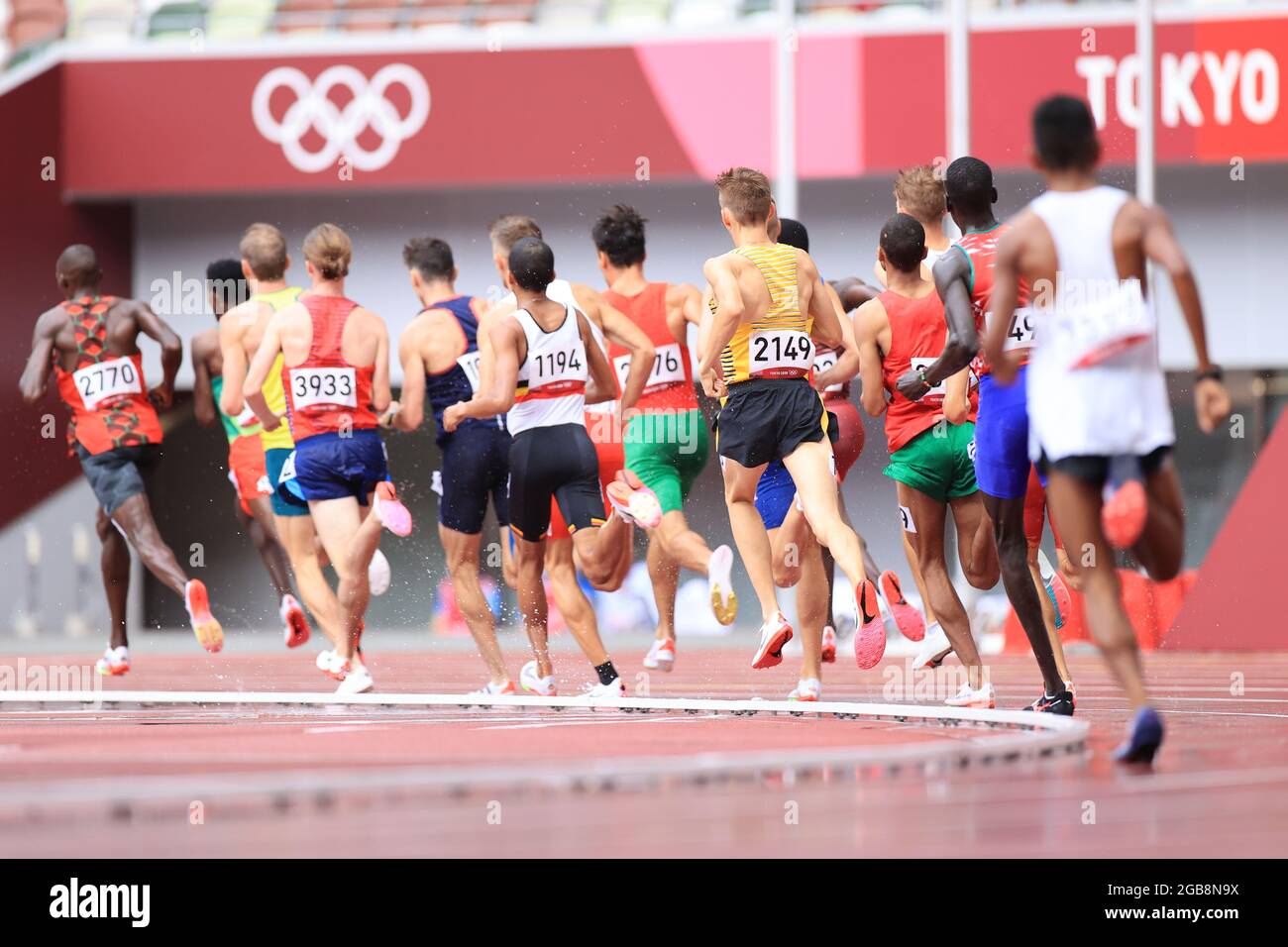 Tokyo, Japan. 3rd Aug, 2021. General view Athletics : Men's 1500m Round ...