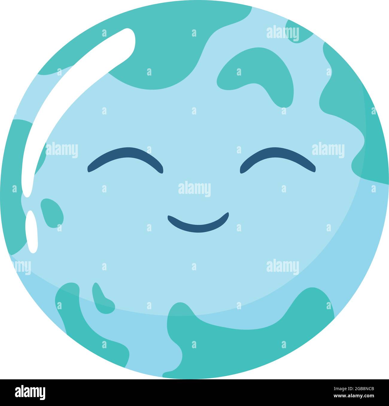 cute earth planet Stock Vector Image & Art - Alamy