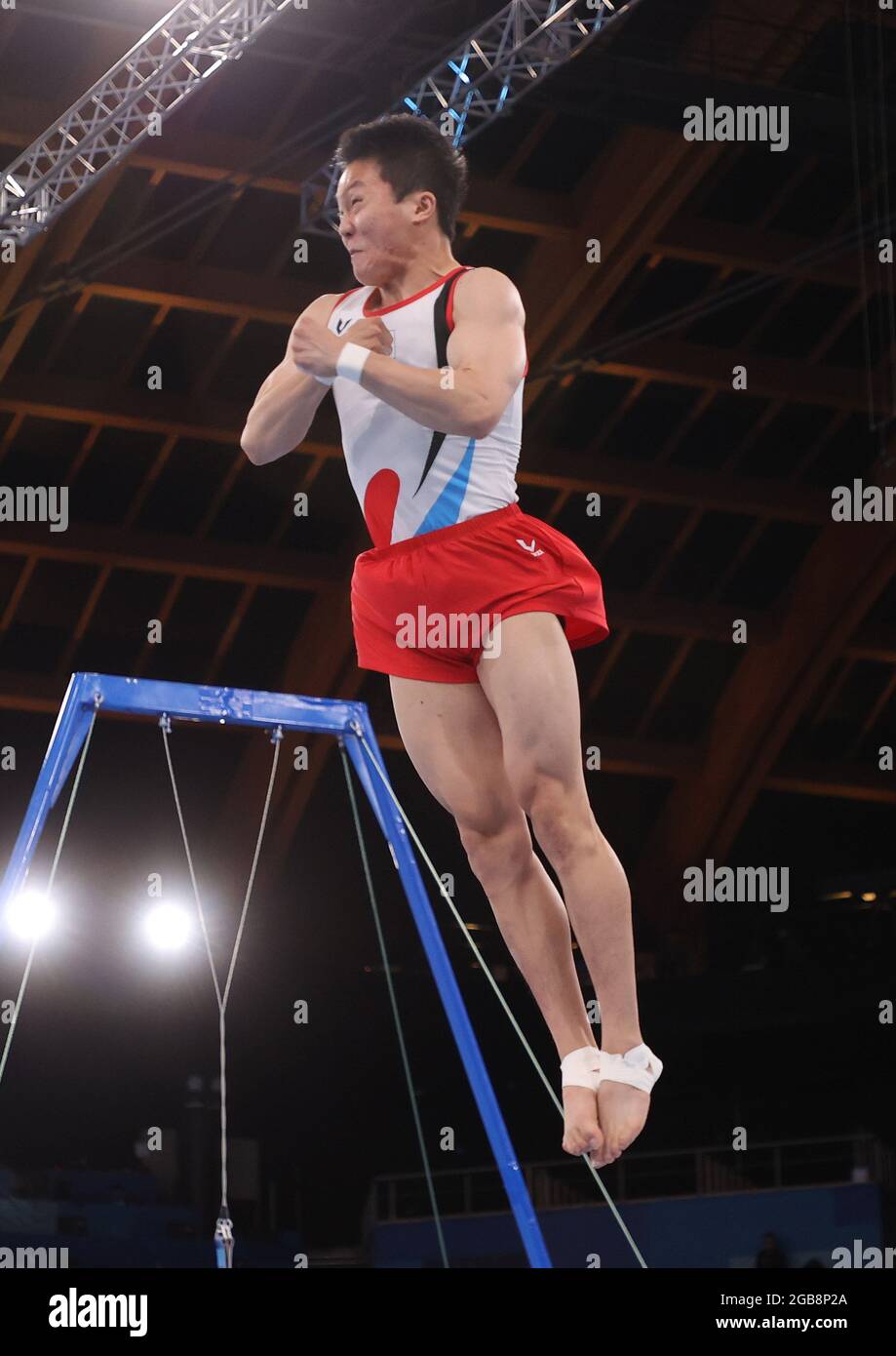 03rd Aug, 2021. S. Korean gymnast Shin Jea-hwan South Korean gymnast ...